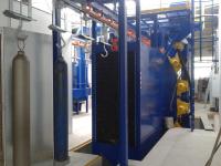 China Accumulation Catenary Shot Blasting Cleaning Machine For Casting Parts for sale