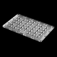 China 3030 PC Material LED Street Light Lens 140 LEDs With Uniform Facula OEM for sale