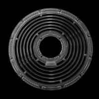 China 6 Rings High Bay Light Lens Include Silicone Gasket For High Bay Lamp for sale