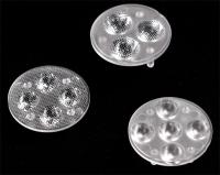 China PMMA LED Light Lens w/ 60° Uniform Facula, High Transmittance & Quality for sale