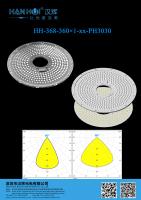 China 293.14×9mm 3030 LEDs High transmittances High Power LED Light Lens For High Bay Lighting for sale