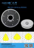 China 3030/2835LEDs High Bay Light Lens 616pcs 293.1×9MM 60°/90°/120° Available Advanced Optics Glare Reduction for sale