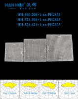China T2M/T3M/T4M/T5S Available 209×209×6.5mm Size 2835LEDs High Transmittance Glare Reduction Parking Lot Lighting Lens for sale