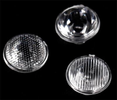 China Uniform Illumination 15°/30°/45°/60° Available Φ19.7mm XML5050LEDs Single Lens Easy Installation Lens for sale