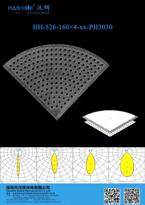 China 3030LEDs Anti Glare Design Lens For Stadium Lighting for sale