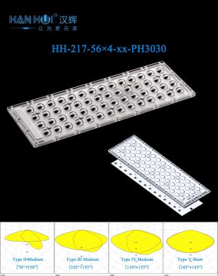 China 6 Angles Available Park Light Lens 224pcs 3030LEDs Weather-Resistant Fast Screw Installation for sale