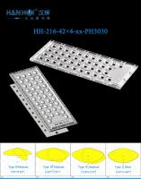 China Precision Optical Grade 168pcs 3030 LEDs Lens Multiple Angles Choice Even Distribution Design for Parking Lot & Street Lighting Systems for sale
