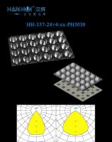 China 96pcs 3030LEDs 103×69mm Size High-efficiency Rational Light Distribution Fast Installation Floodlighting Lens for sale