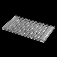 China 96pcs 3030 LED Optical Lenses 235×144mm, High Efficiency, Uniform Light Distribution, Durable Street/Flood Illumination for sale