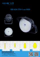 China 270pcs 3737&5050 LEDs 15°/25°/40°/60° Available Waterproof 340mm Anti-Glare Lens For Stadium Lighting for sale
