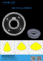 China 4 Rings Waterproof UFO High Bay Lighting Lens φ183mm Size High Power 3030/2835LEDs Lens for sale