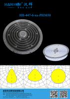 China Φ226mm 2835/3030 LEDs 60°/90°/120° Anti-Glare Industrial-Grade Durable Wide Beam Mining Lens for sale