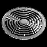 China UFO High Bay Lighting Lens 265×11.5mm Size Easy Installation High Power Lighting Lens for sale