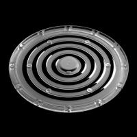 China 60°/90°/120° High Bay Lighting Lens 184×9.5mm Size High Transmittance Waterproof Lens for sale