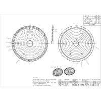 China 60°/90°/120° High Bay Lighting Lens 184×9.5mm Size High Transmittance Waterproof Lens for sale