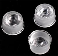 China Single Lens PC/PMMA Material φ15mm Dimension Multiple Angles Available 3030/2835/3535LEDs Lens For Brightening for sale