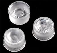 China Brighten Single Lens 30°/45°/60°/20×50° Available φ14.5mm Dimensions 5050LEDs High Transmittance Lens for sale