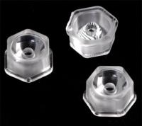 China Single Lens Multiple Light Distribution Angles Uniform Glow Lightweight Structure 3030/3535/2835LEDs Lens For Brighten for sale