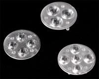 China Indoor Lighting Lens PC/PMMA Durable Material 93%+ Transmittance φ67mm 3030LEDs Lens for sale