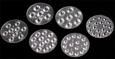 China 15°/25°/30°/38°/45°/60° Available 3535&3030LEDs Advanced Optical Indoor Lighting Lens for sale