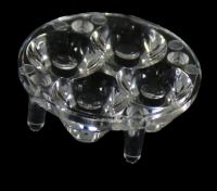 China PMMA Material 3535LEDs 30° Available φ24.7mm Flighlight Lens for sale