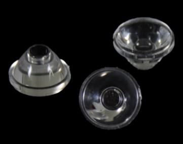 China PC/PMMA 3535 LED Flashlight Lens 20° 11mm 93% Transmittance for sale