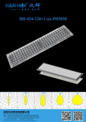 China 126pcs Waterproof Optical Lens for Stadium Lighting 15°-90° Beam Angles for sale