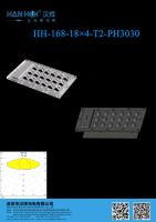 China 170×100.52mm 72pcs 3030LED Street Light Lens 92% Transmittance for sale