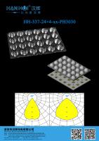 China Flood Light Lens 96pcs 3030 Chips 60° 90° PC PMMA 92% Transmittance for sale