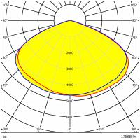 China 216x1 2835 LED Street Light Lens 292.2x141.5mm 92% Transmittance for sale
