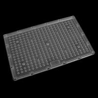 China Optical Grade PC LED Street Light Lens 292.2x181.47mm 92% Transmittance for sale