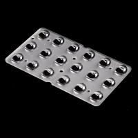 China 18*4 pcs 3030&2835 LEDs Light Weight Light Output Uniformity Lens For Street Lighting for sale