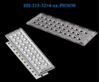 China 128 pcs 3030 Chips Lens Optical PC Material Water Resistance Street & Park Lot Lighting Lens for sale