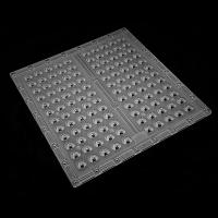 China 290×290mm Dimensions 480pcs Chips Uniform Illumination Energy-Saving Lens For Parking Lot Light for sale