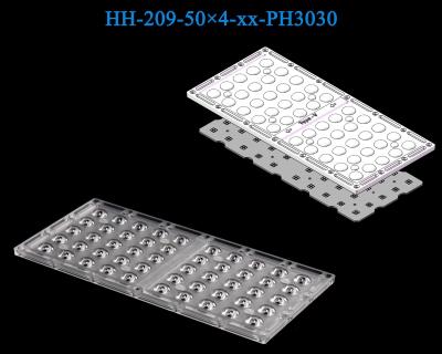 China 200pcs 3030LEDs Eco PC Material Low Glare Screw Installation High Lumen Led Street Light Lens for sale