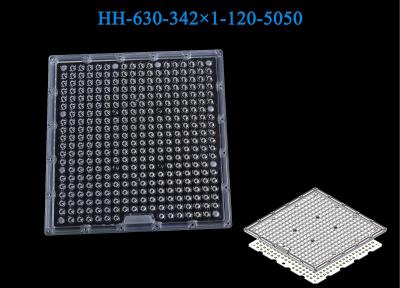 China Ultra Uniformity 120° Optics For LED Plant Lamps: 286x286mm High-Transmittance Panel, Compatible With 5050 LEDs for sale