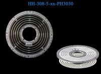 China 5-Ring Polycarbonate Lens For UFO High Bay Lights | Compatible With 3030/2835 LEDs | 233.12×8.8mm for sale