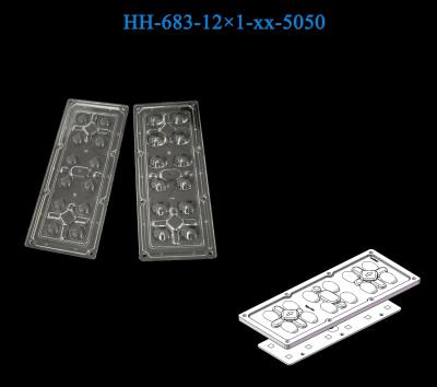 China 173*71.4mm Size Street Lighting Lens 12pcs 5050LEDs for sale