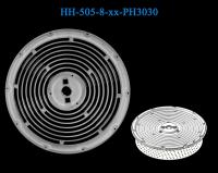 China With DIP switch 270mm Diameter Uniform Light Output Eco-environment UFO High Bay Lighting Lens for sale