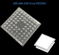 China Stadium Lamp Lens 188*188*12.1mm Size 60pcs 5050 LEDs Precision Illumination Lens for sale