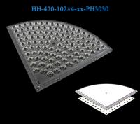 China High-Output Arena Lens 272×272mm | 408pcs 3030 LEDs | 10°–90° Multiple Options & Low-Glare Optics for sale