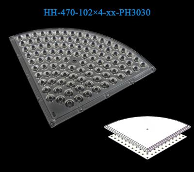 China High-Output Arena Lens 272×272mm | 408pcs 3030 LEDs | 10°–90° Multiple Options & Low-Glare Optics for sale