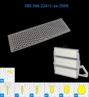 China 224×1 Stadium LED Lens | 5050 Chips | Multi-Angle 10°–90° | Polarizing 60° | Waterproof & Low-Glare Design for sale