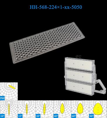 China 224×1 Stadium LED Lens | 5050 Chips | Multi-Angle 10°–90° | Polarizing 60° | Waterproof & Low-Glare Design for sale