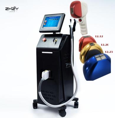 China Triple waves diode laser hair removal for sale