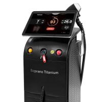China Soprano Titanium ICE Laser Hair Removal 808nm 1200W Triple Wavelength with 4cm2 Spot Size for sale