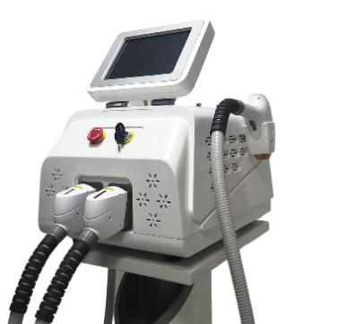 China 808nm 600W Mixed Diode Laser and Nd YAG Laser Hair Removal Tattoo Removal Machine for sale