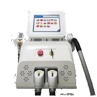 China 808nm 600W Mixed Diode Laser and Nd YAG Laser Hair Removal Tattoo Removal Machine for sale