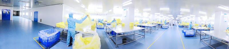 Haixin protective clothing workshop production