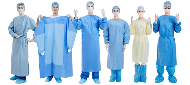 Disposable surgical gown